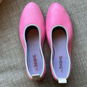Ms. Swims | Shoes | Swims Waterproof Ballet Shoe Covers Galoshes Pink ...